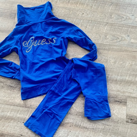 Guess | Other | New Guess Lounge Sport Outfit Jacket And Skinny Jogger ...